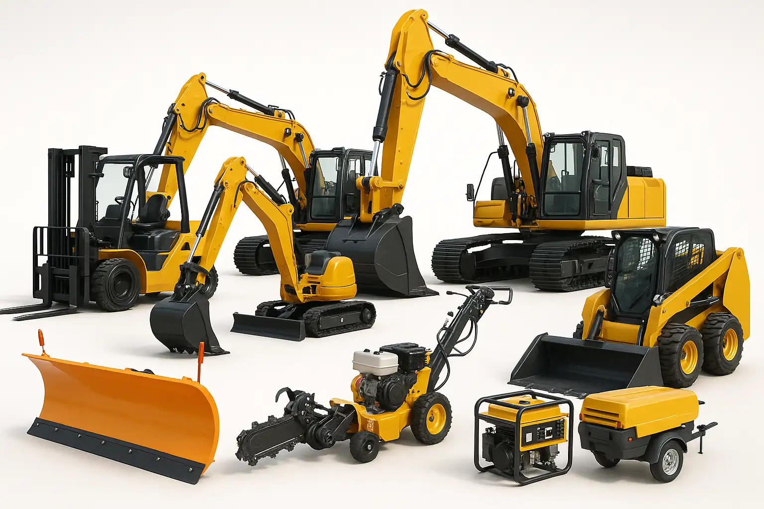 Heavy Machinery & Construction Equipment Leasing - Glesby Marks
